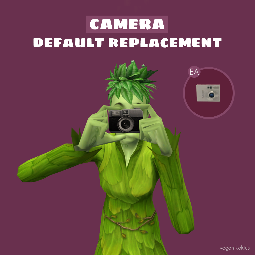 Mod The Sims Camera Default Replacement