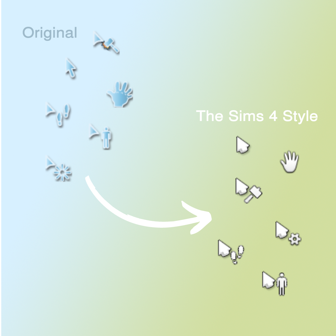 Mod The Sims The Sims 4 Cursors In The Sims 3