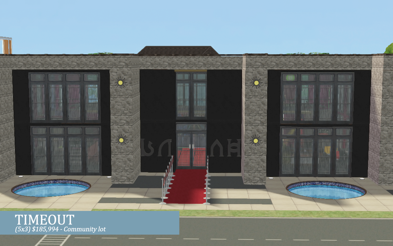 Mod The Sims Diphylleia Populated Custom Neighborhood No CC And