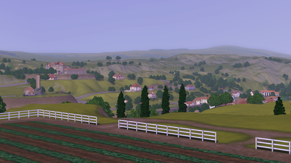 Mod The Sims Sims 3 Champs Les Sims World Populated Unpopulated