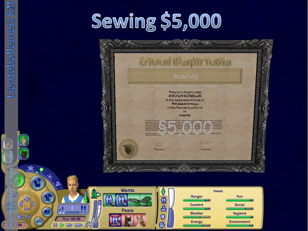 Mod The Sims New Investment 32 Stock Certificates Talent Badges
