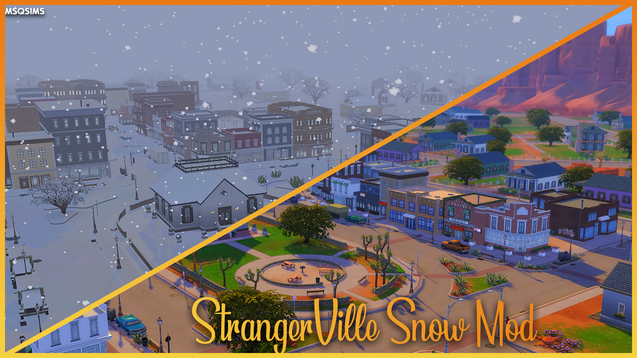 Mod The Sims StrangerVille Snow Mod
