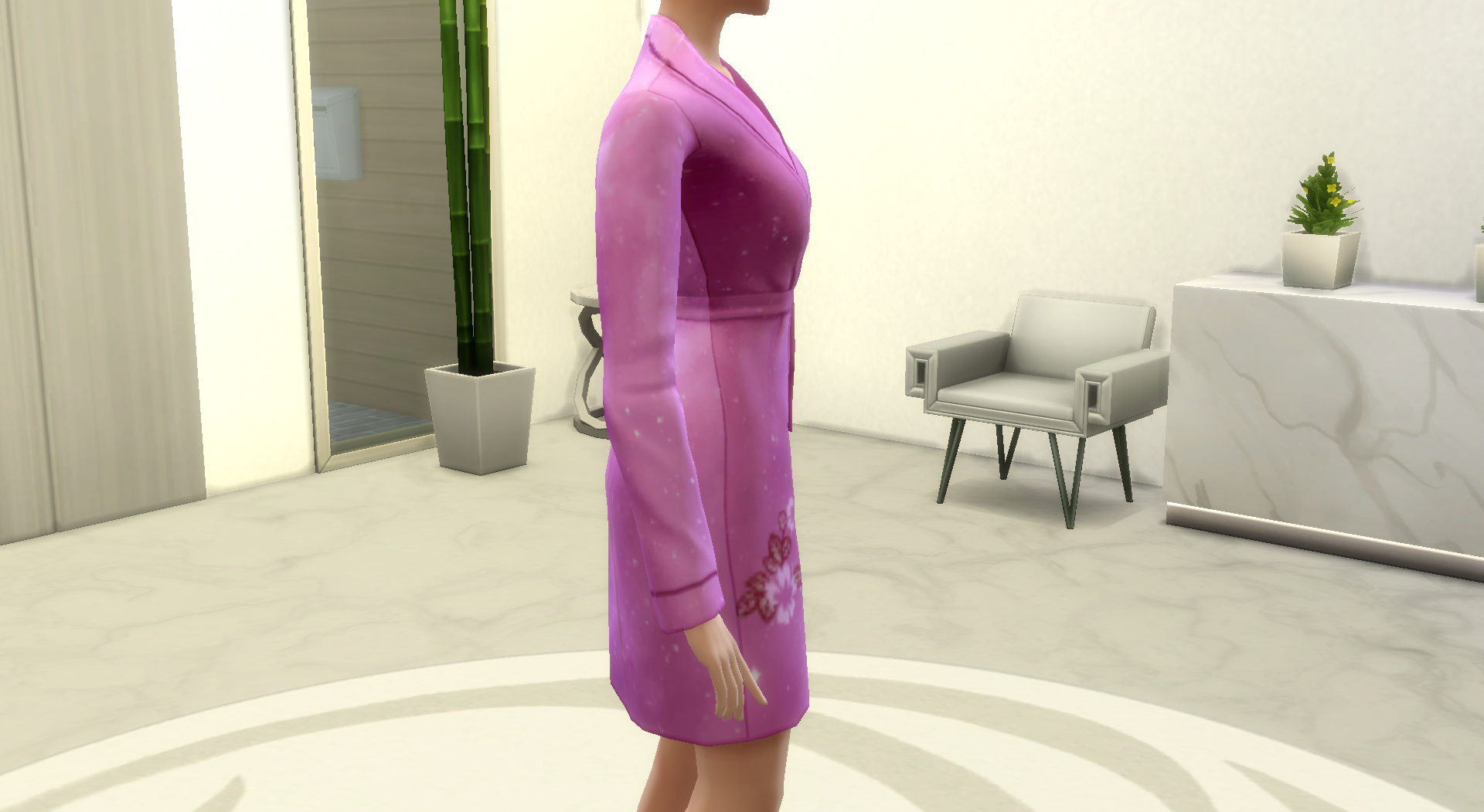 Mod The Sims - Marinette's bath robe (Night clothes)