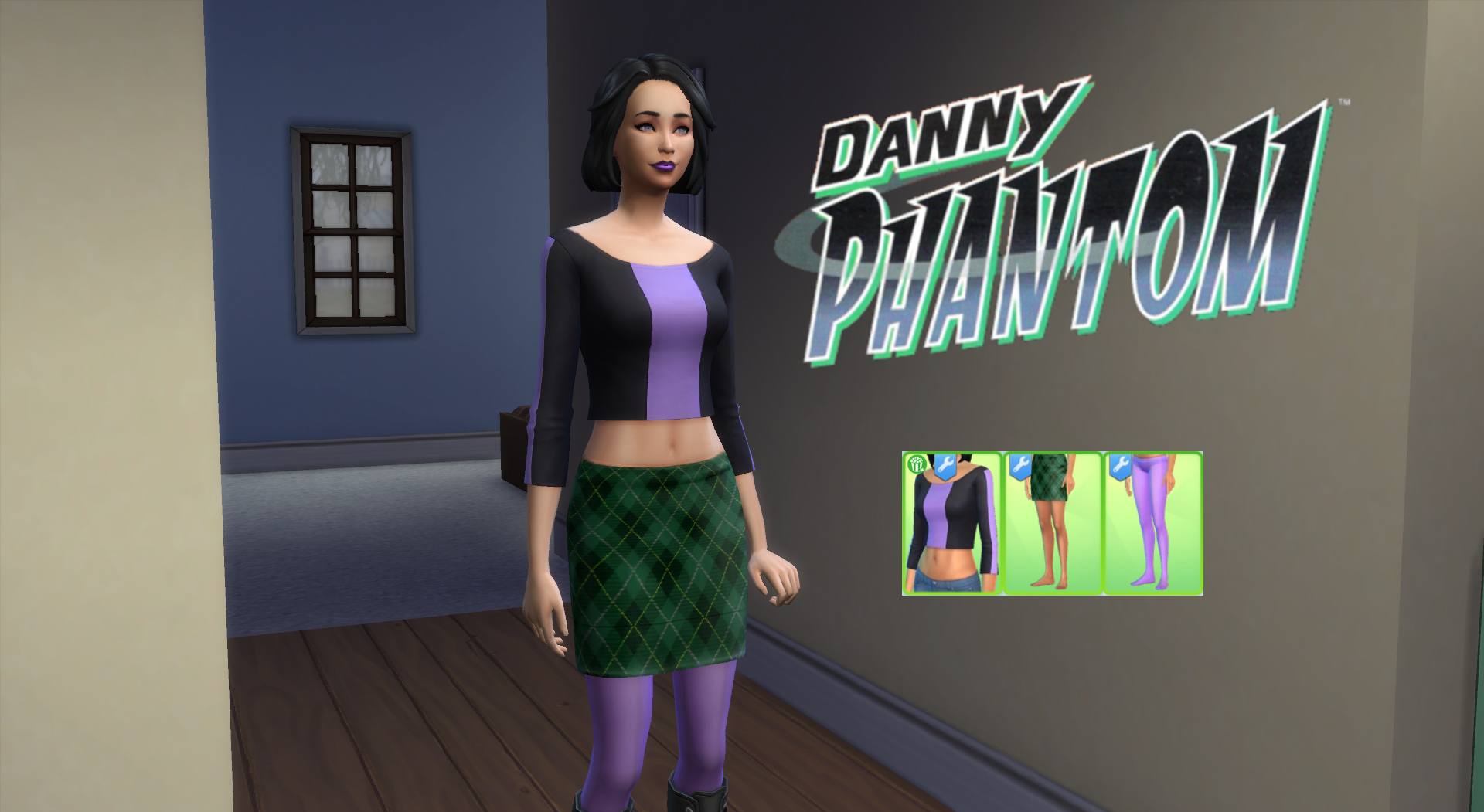 Mod The Sims - Sam Manson's outfit +Danny Fenton's shirt.