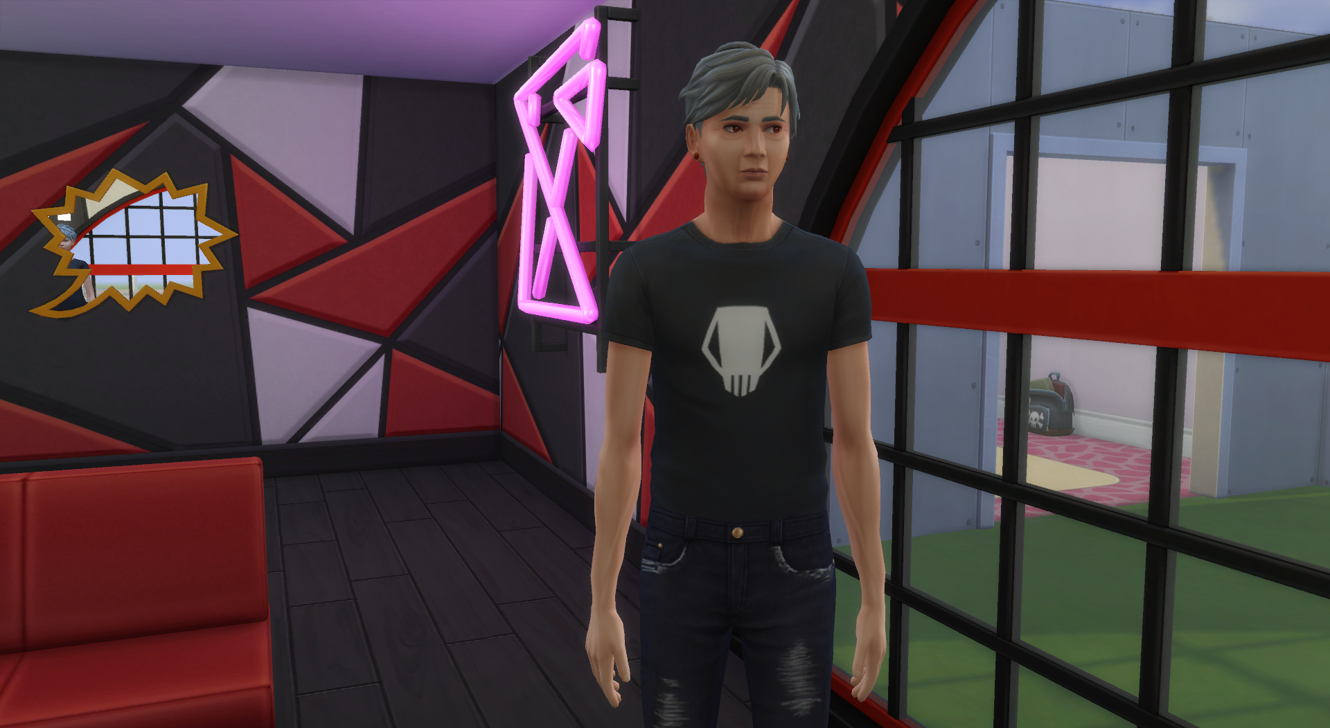 Mod The Sims - Katsuki Bakugou shirts (Both Genders)