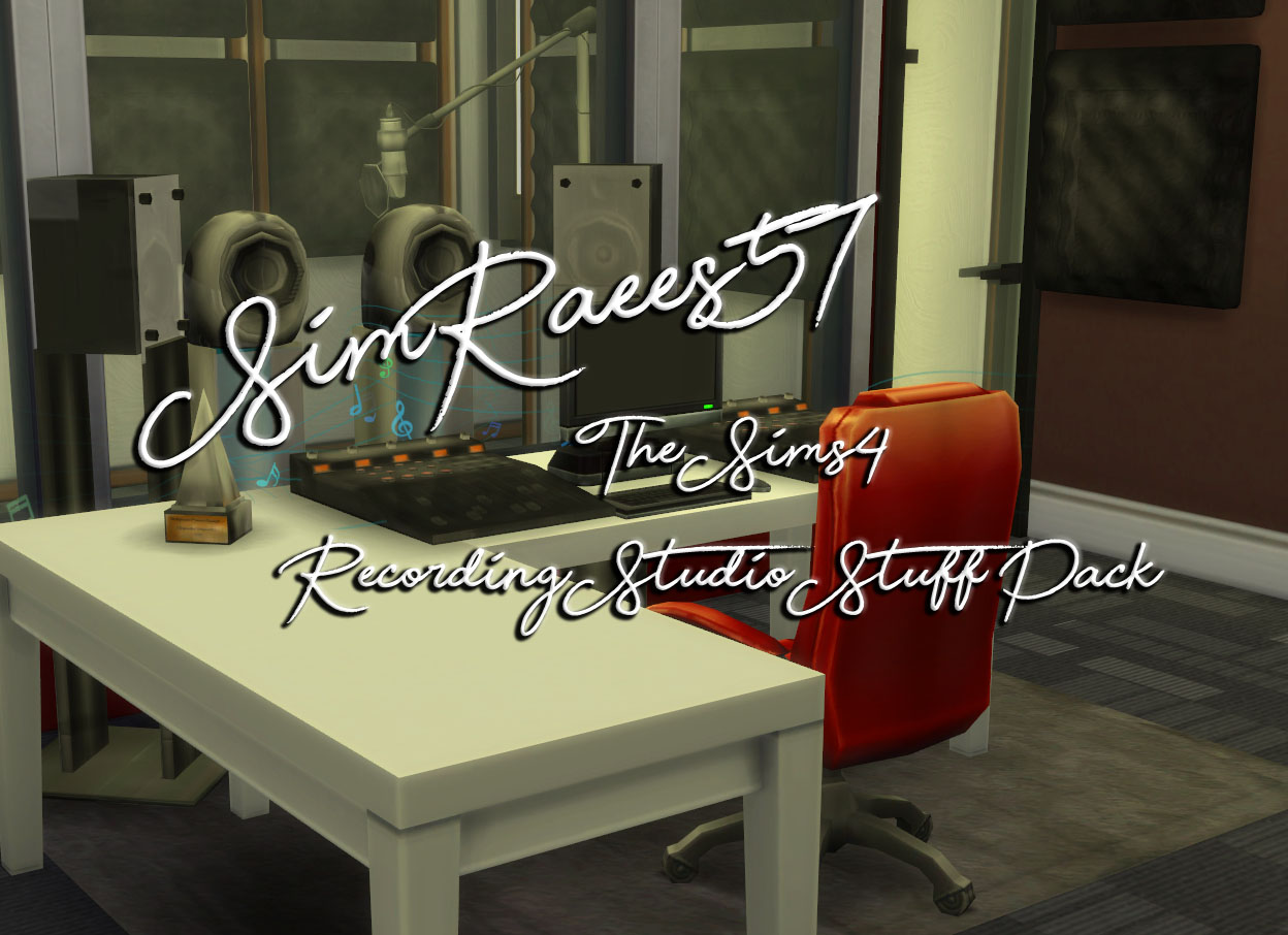 Mod The Sims - Recording Studio Stuff Pack