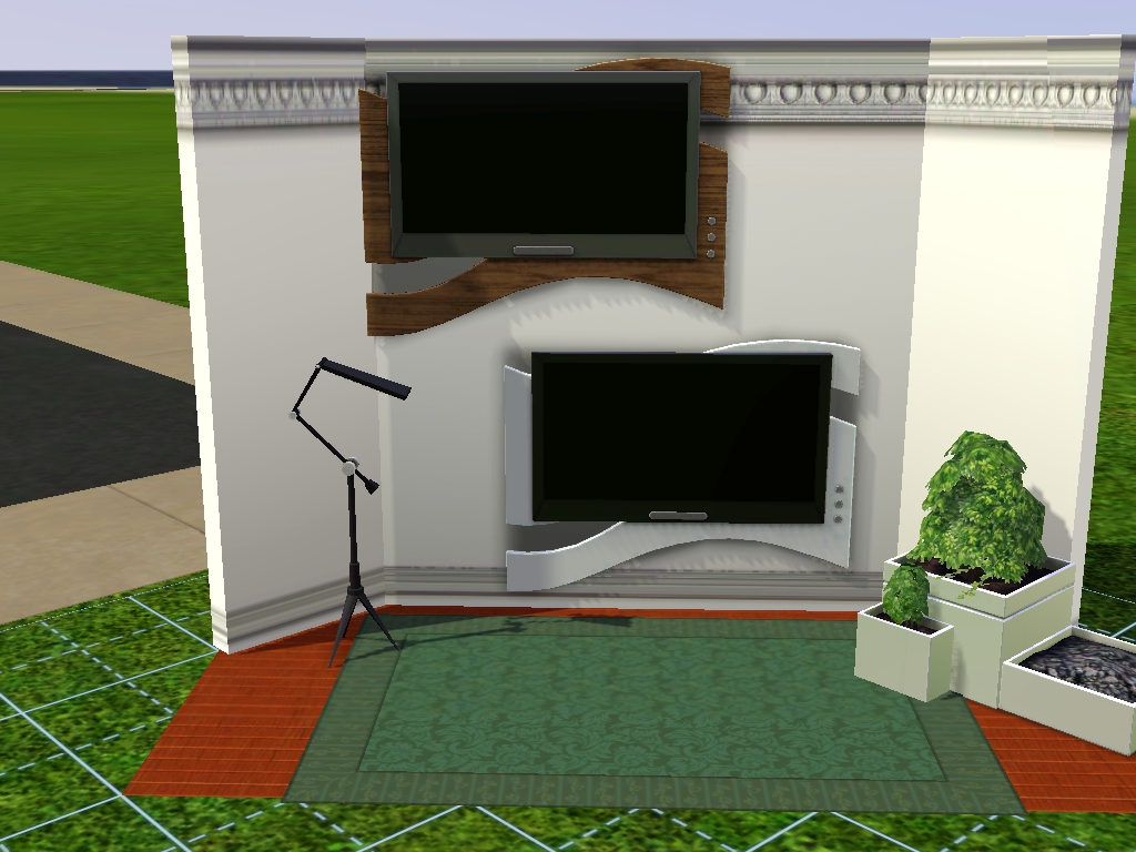 Mod The Sims - Shiftable Televisions
