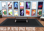 Mod The Sims - Retro NASA Poster Set