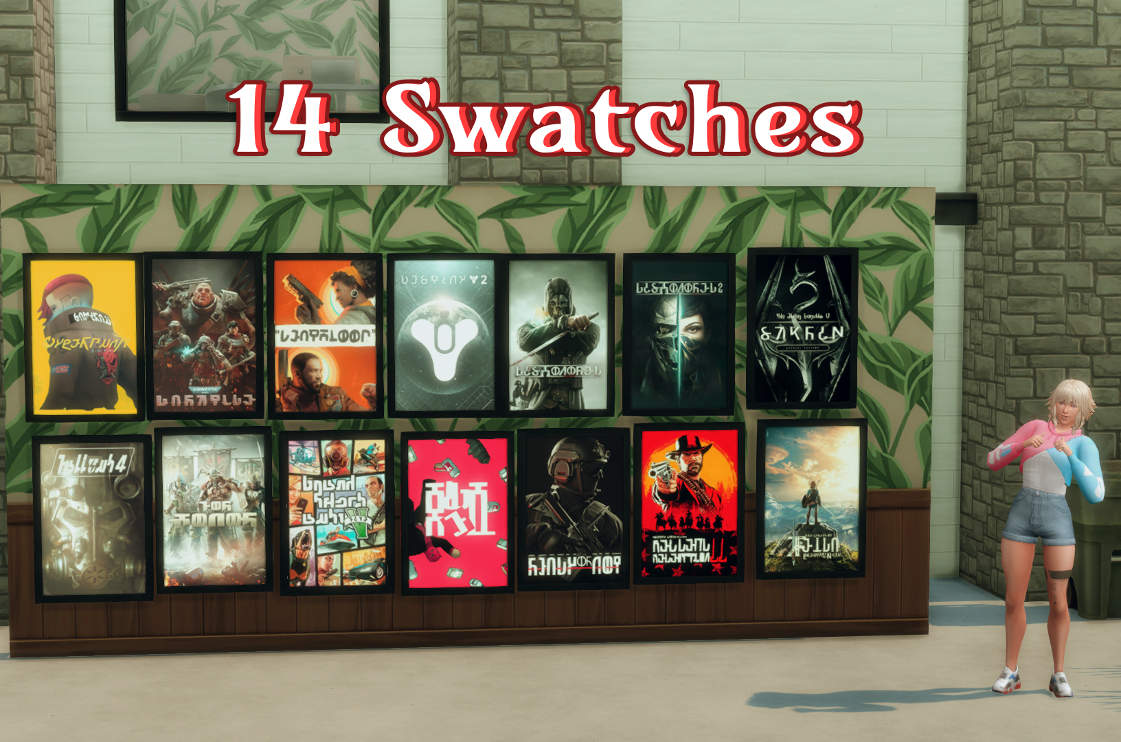 Mod The Sims - Simified Game Posters Megapack (Basegame compatible)