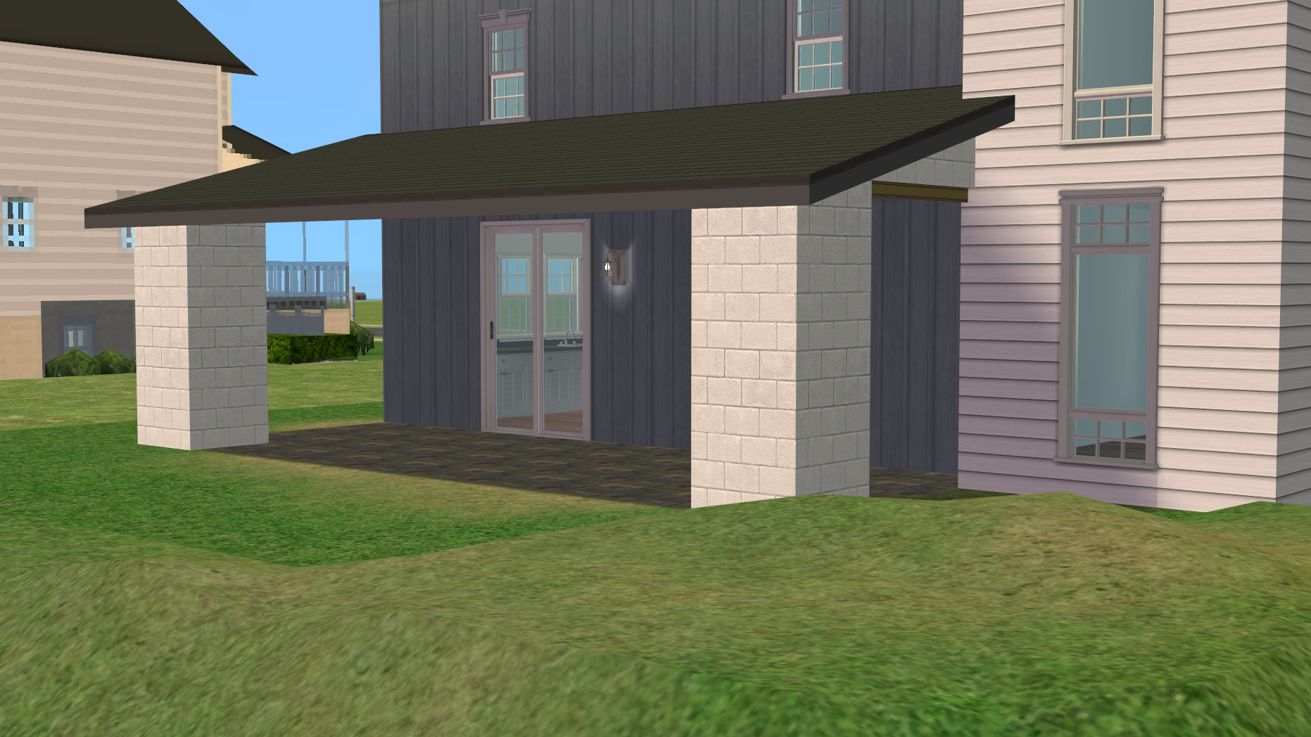 Mod The Sims - 100 Blue Ave (CC Free)