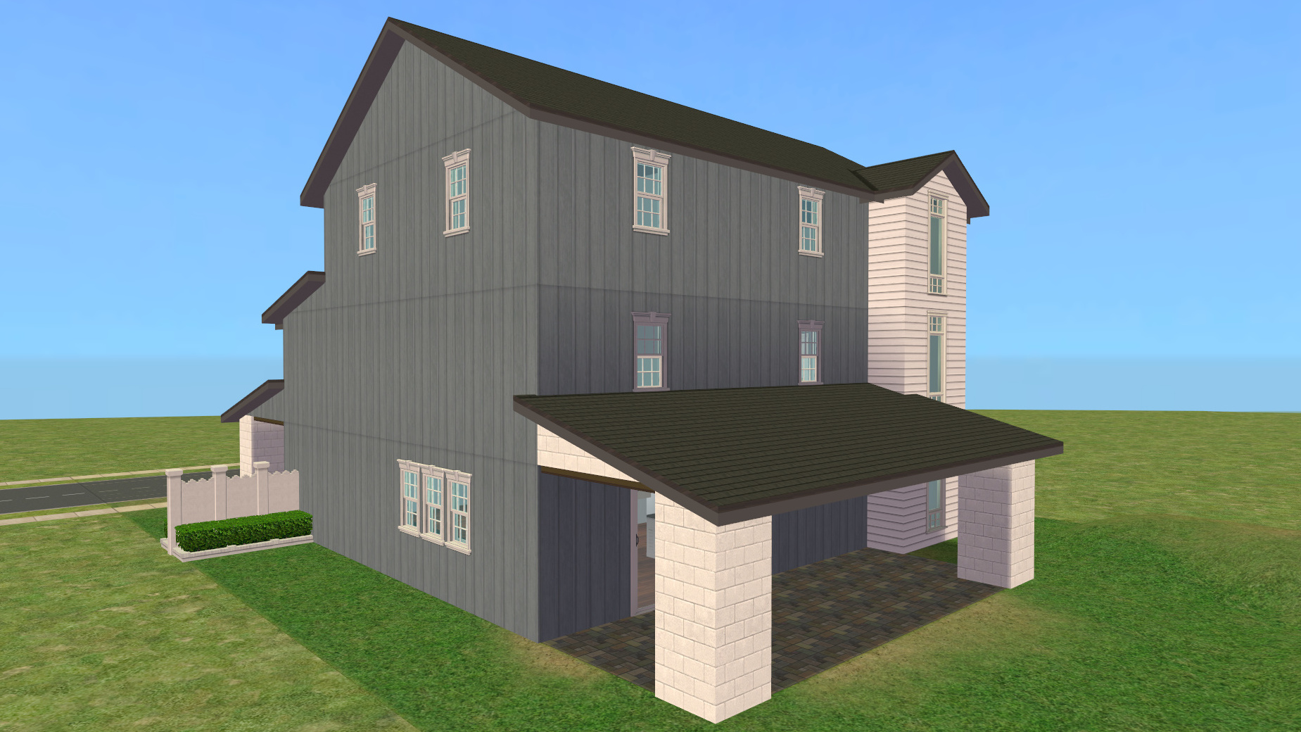 Mod The Sims - 100 Blue Ave (CC Free)