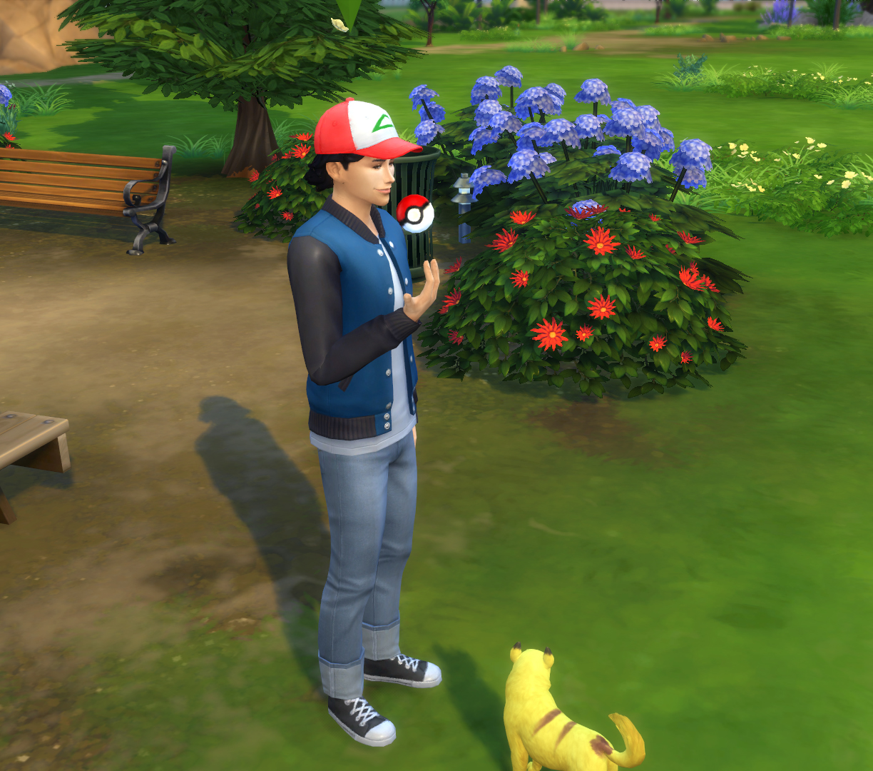Mod The Sims - Poké Ball Pet Toy - 10 Colors & 2 Bonus Golden Poké Balls!