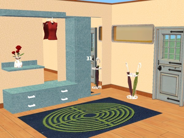 Mod The Sims - Four Recolours of Affaire Hall of Pimp-My-Sims