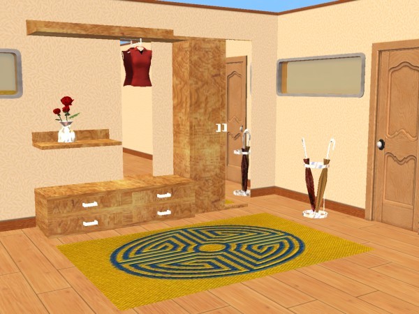 Mod The Sims - Four Recolours of Affaire Hall of Pimp-My-Sims