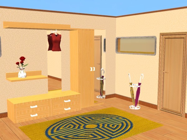 Mod The Sims - Four Recolours of Affaire Hall of Pimp-My-Sims