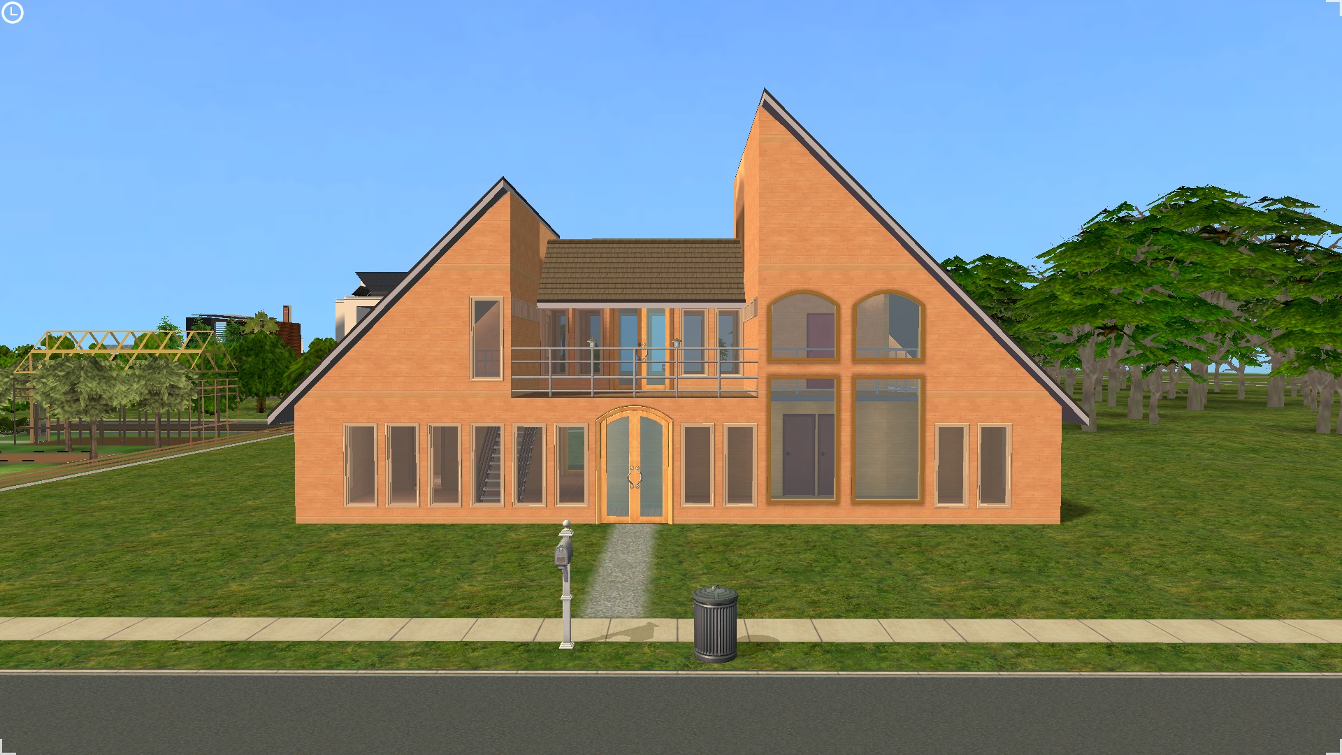 Mod The Sims - Modern Masterpiece - Maxis Makeover