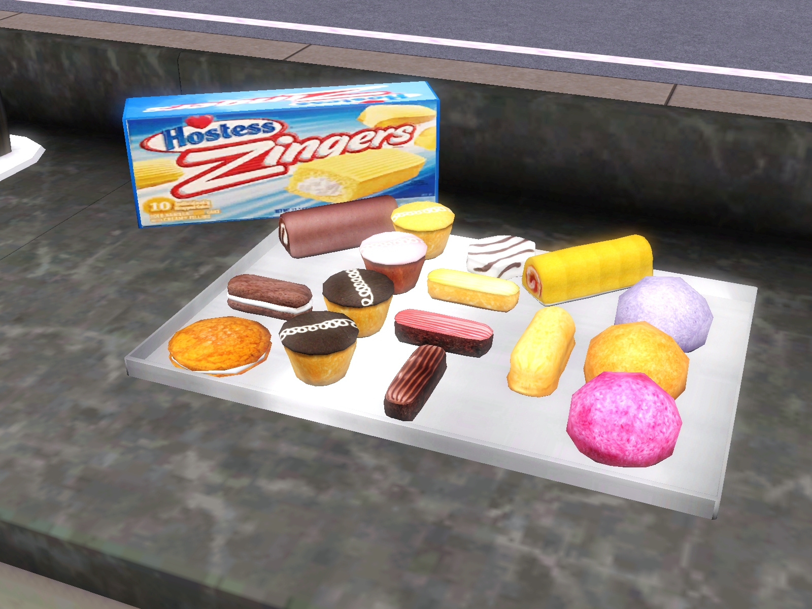 Mod The Sims - Edible SNACK CAKES anyone?....