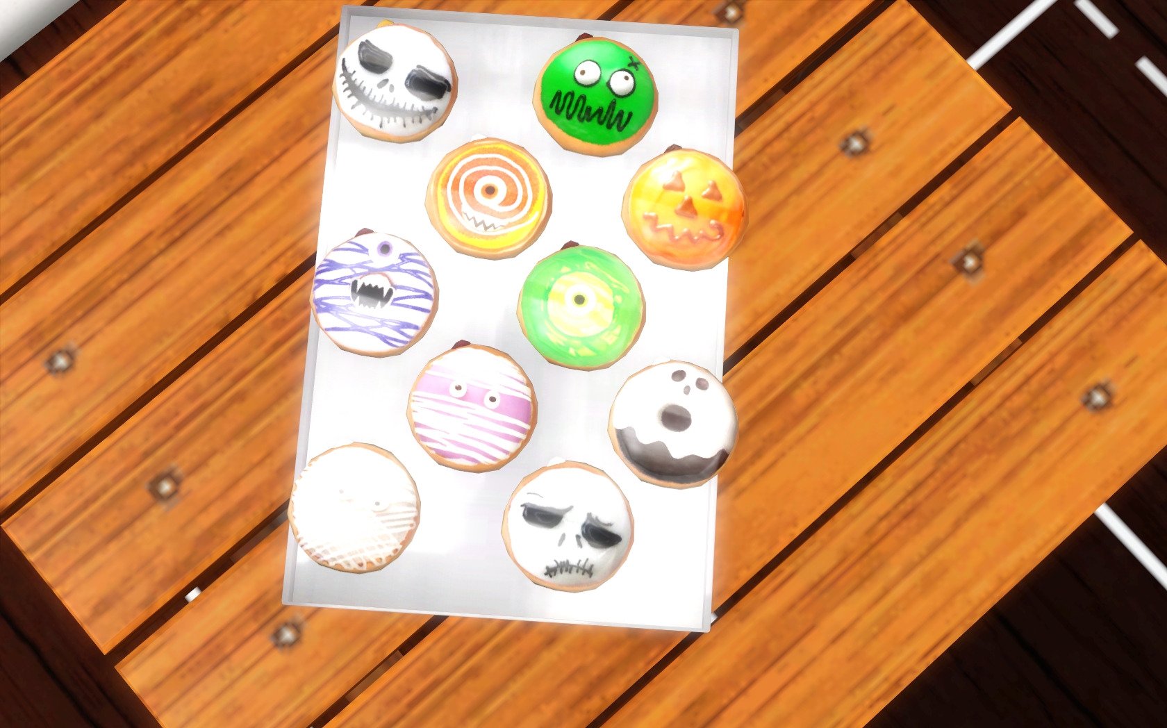 Mod The Sims - Spooky Edible Donut collection