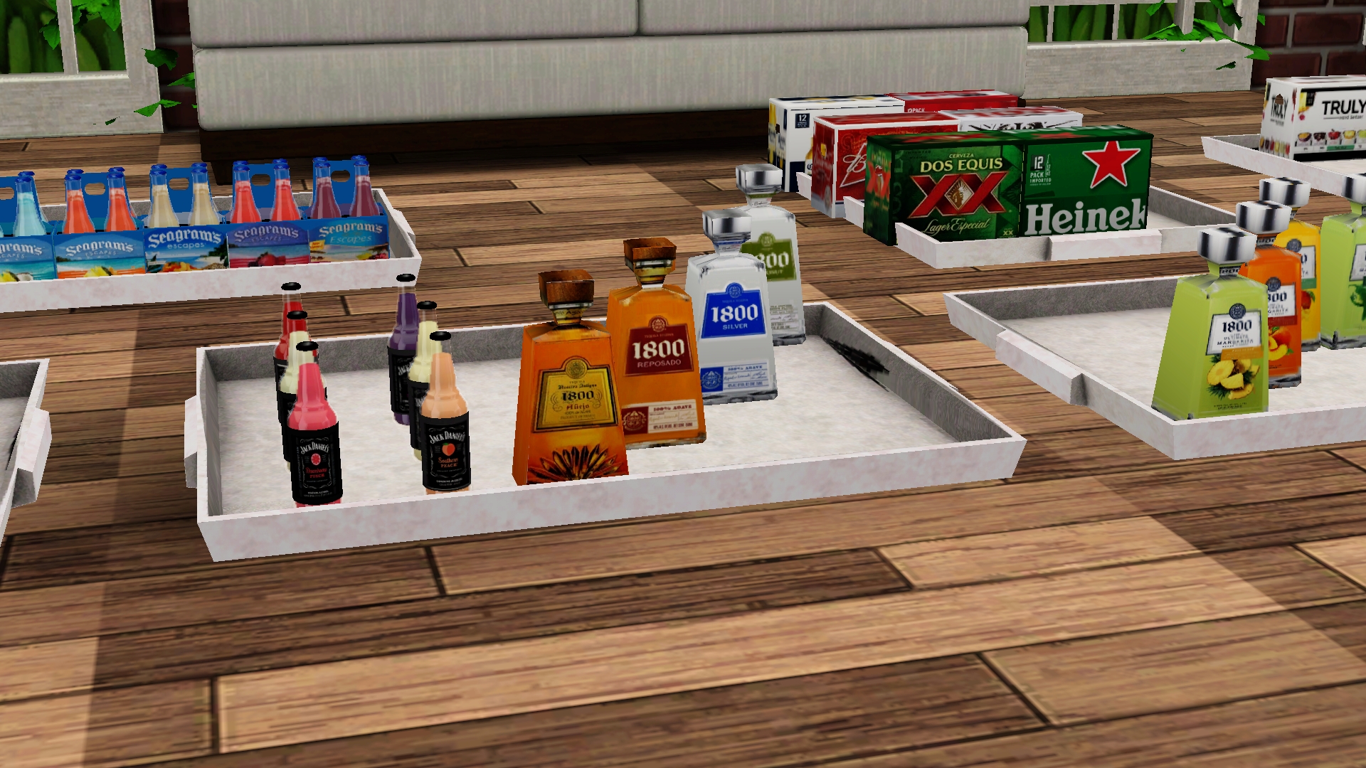 Mod The Sims - Drinkable Liquors and liquor accessories