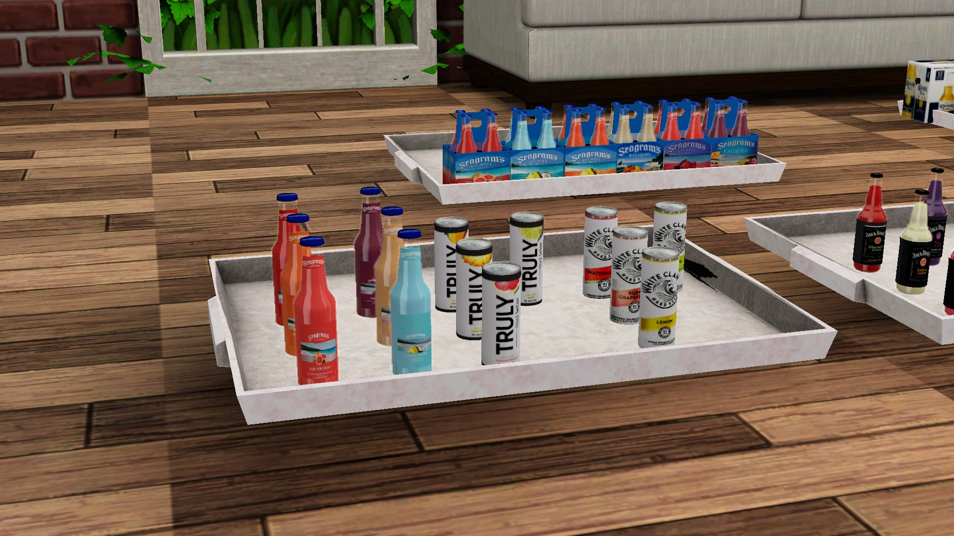Mod The Sims - Drinkable Liquors and liquor accessories