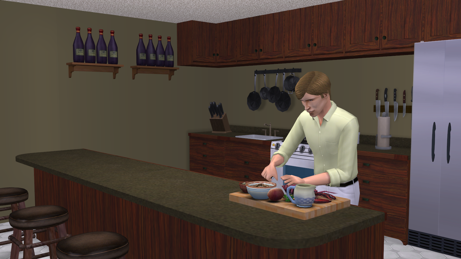 Mod The Sims - Hannibal Lecter (Mads Mikkselen Edition)