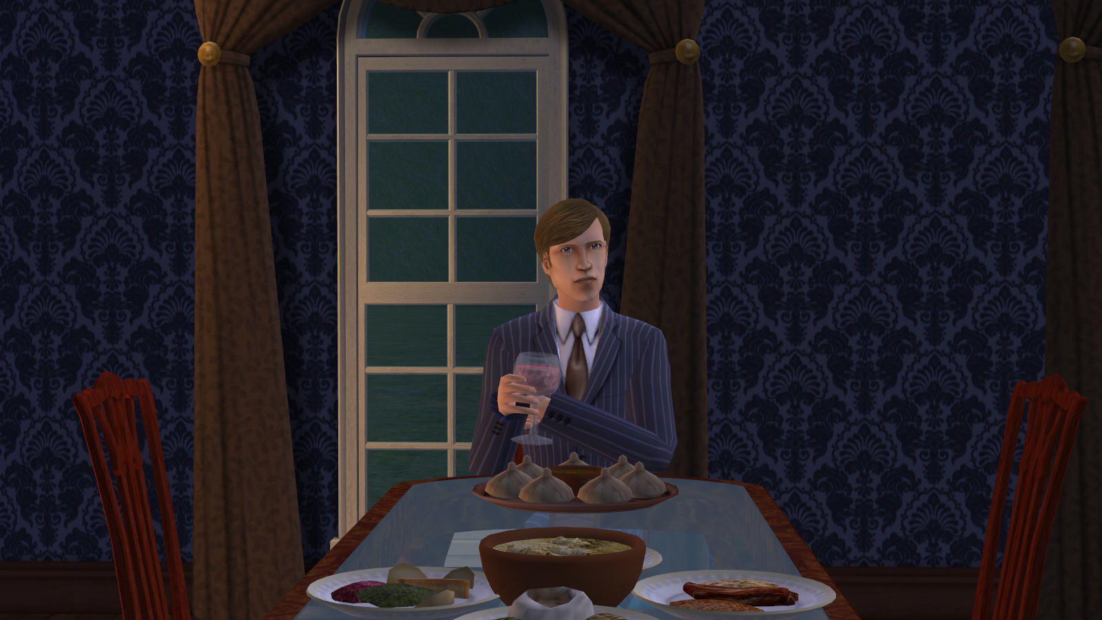 Mod The Sims - Hannibal Lecter (Mads Mikkselen Edition)