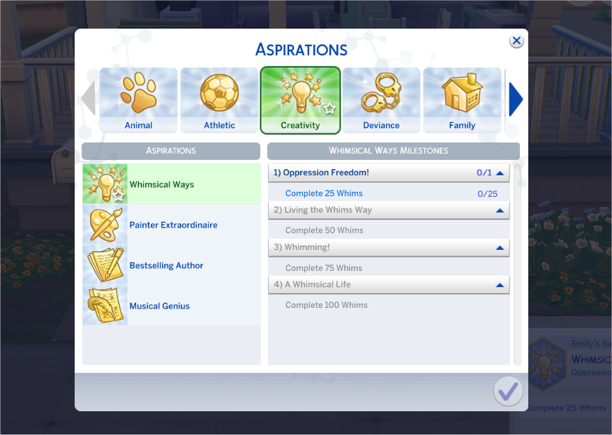 Mod The Sims - Whimsical Aspiration ***Updated CL/Patch 21Sept***