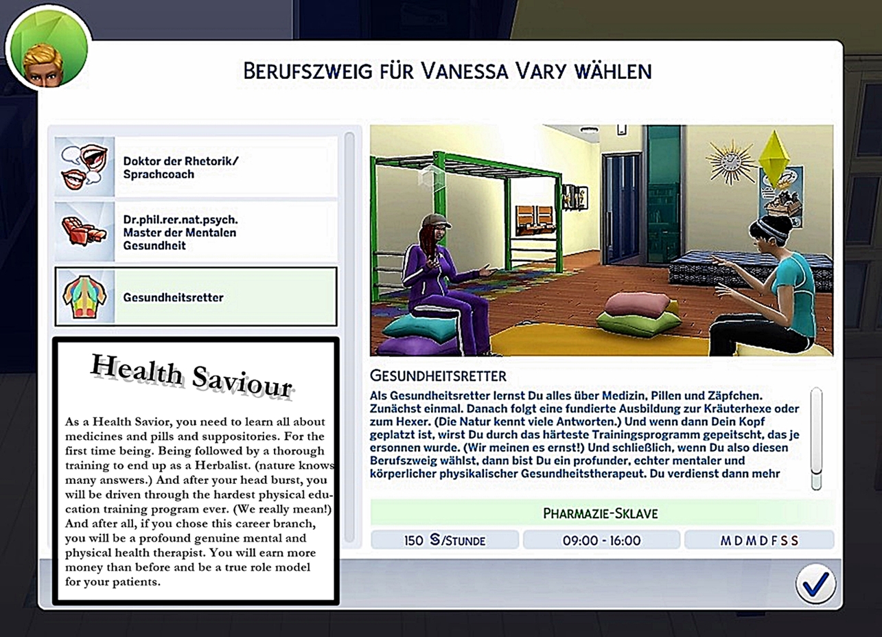 Mod The Sims - Updated and now in testing: Helen912s Mental Therapist ...
