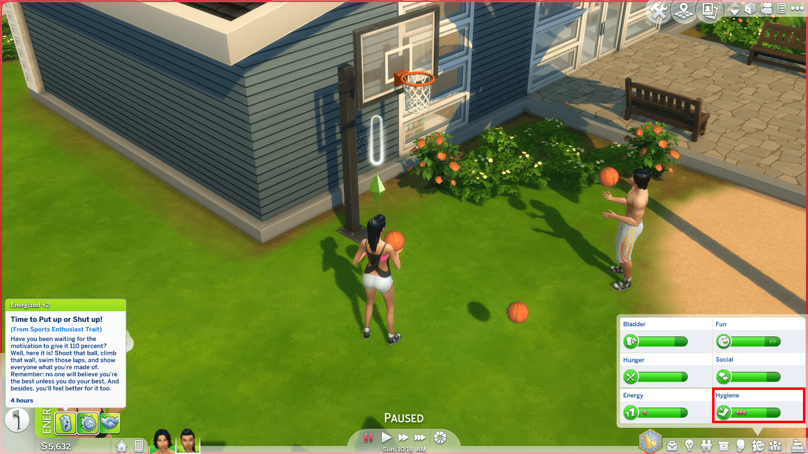 Mod The Sims - Sports Enthusiast Trait (Teen-Elder)
