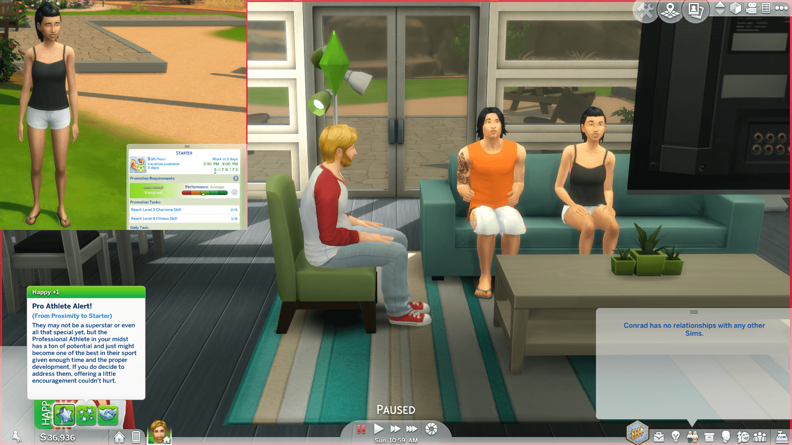 Mod The Sims - Sports Enthusiast Trait (Teen-Elder)