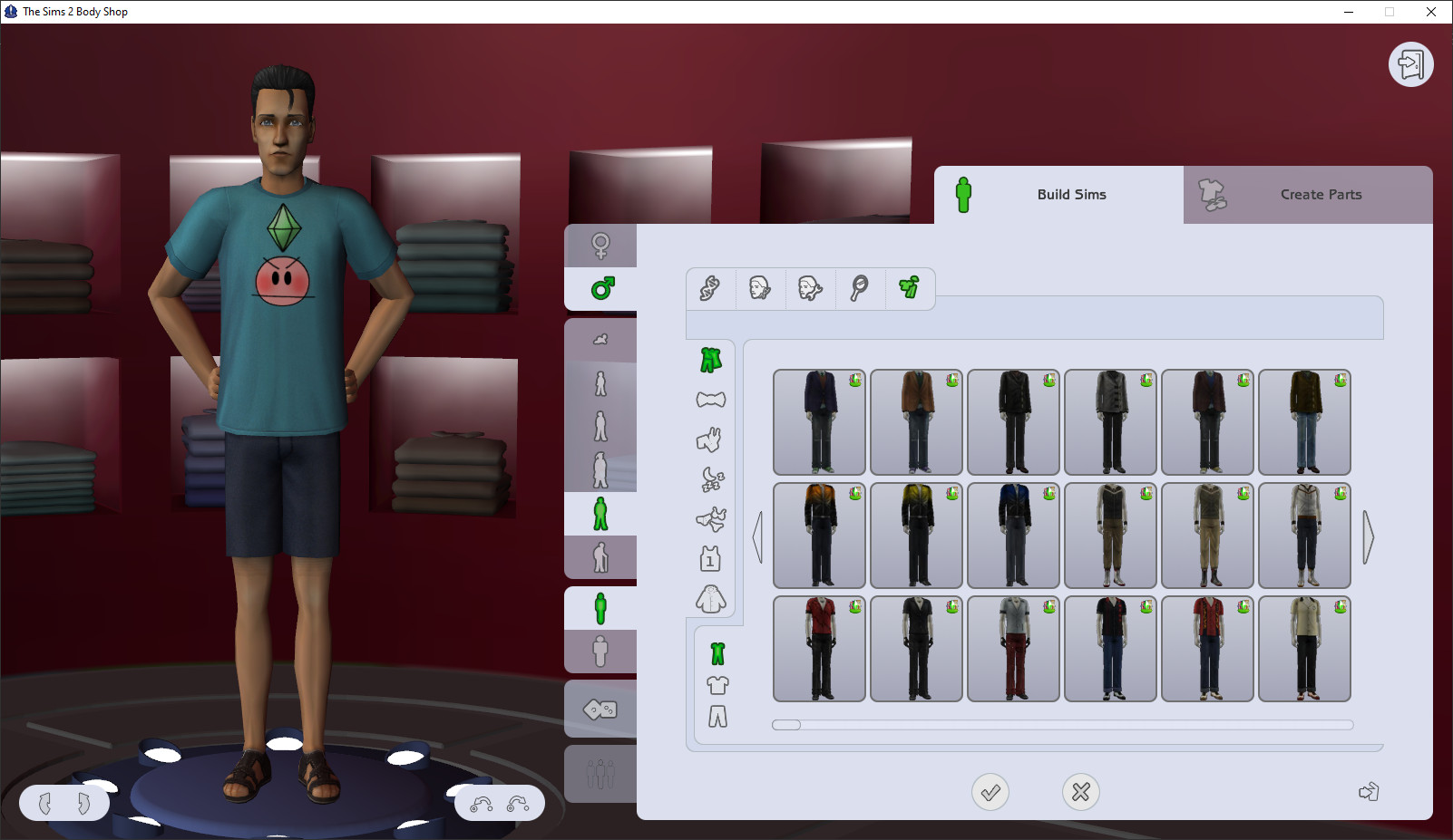 Mod The Sims - Body Shop - Clean UI & Widescreen