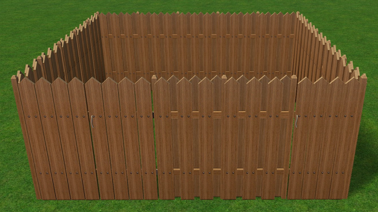 Mod The Sims - Sims 3 Conversion - Freedom Fence
