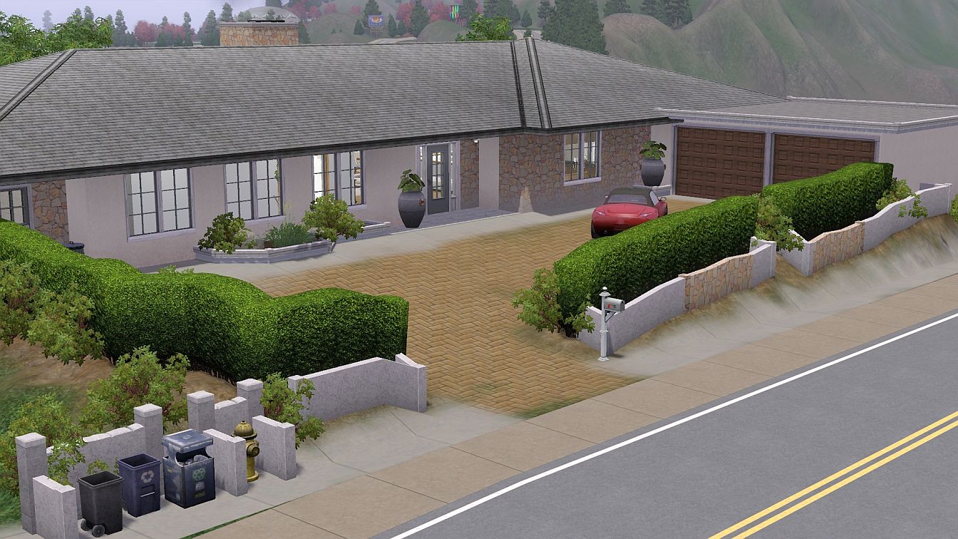 Mod The Sims - GTA 5-Inspired Hillside Homes