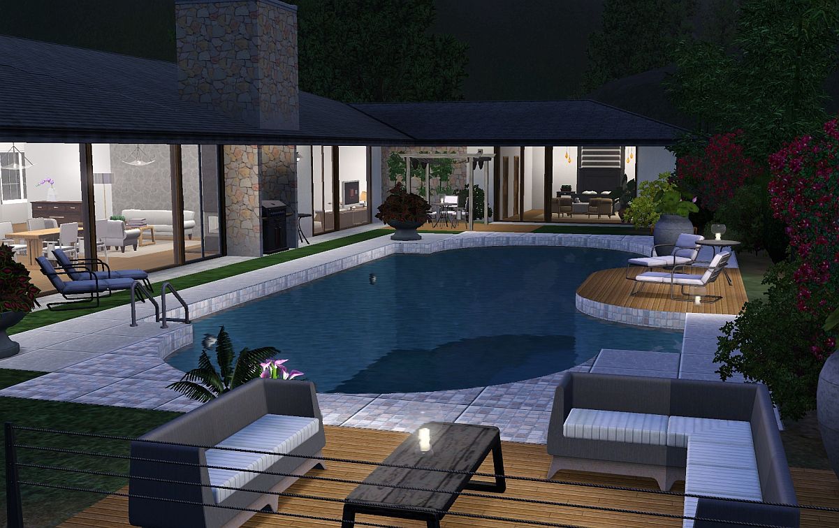 Mod The Sims - GTA 5-Inspired Hillside Homes