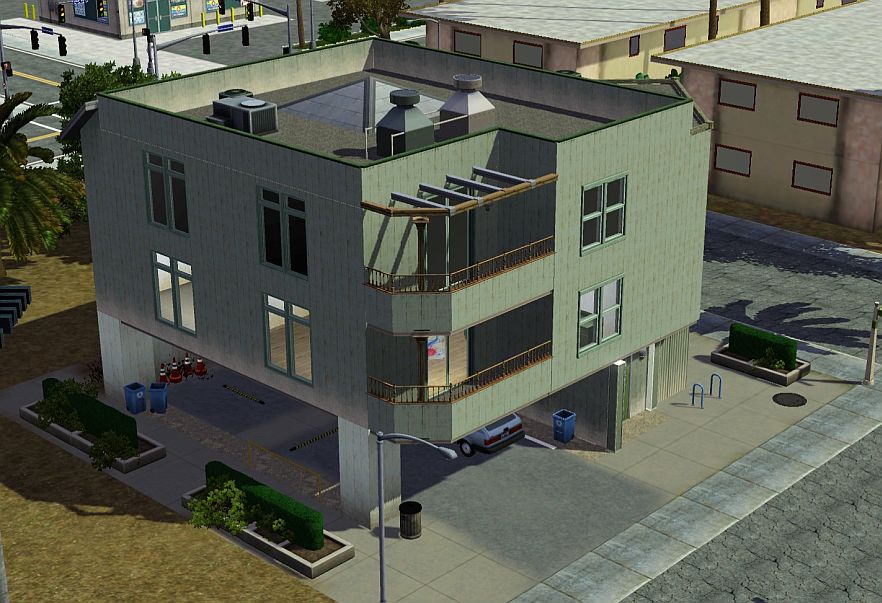 sims 3 flat