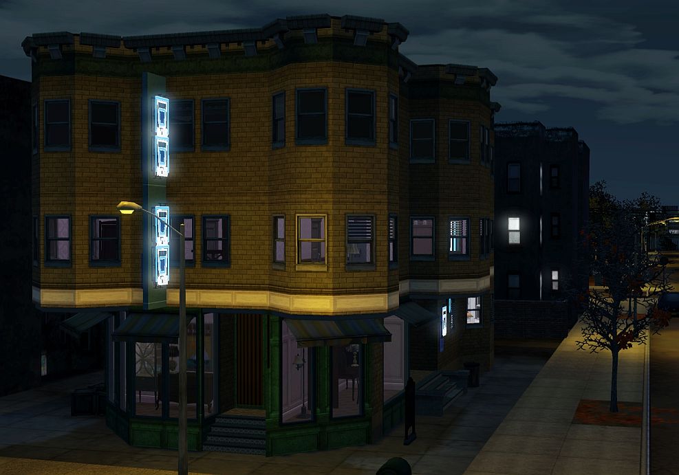 Mod The Sims - Old L.A.: Seedy Hotel (Starter)