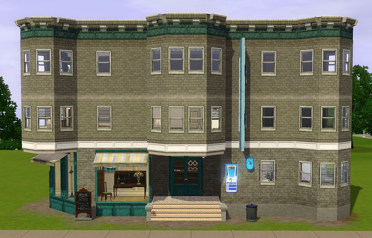 Mod The Sims - Old L.A.: Seedy Hotel (Starter)
