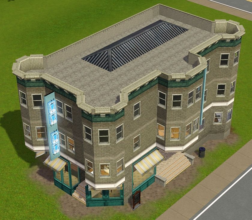Mod The Sims - Old L.A.: Seedy Hotel (Starter)