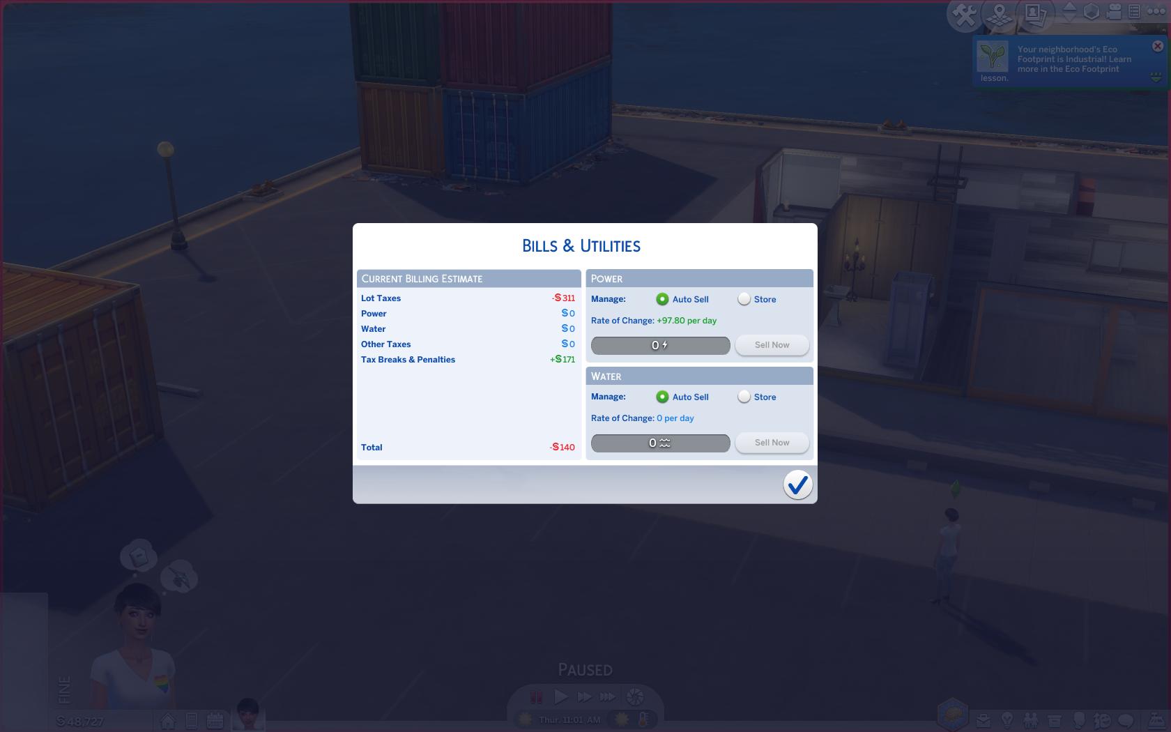 Mod The Sims - Better ECO Power!