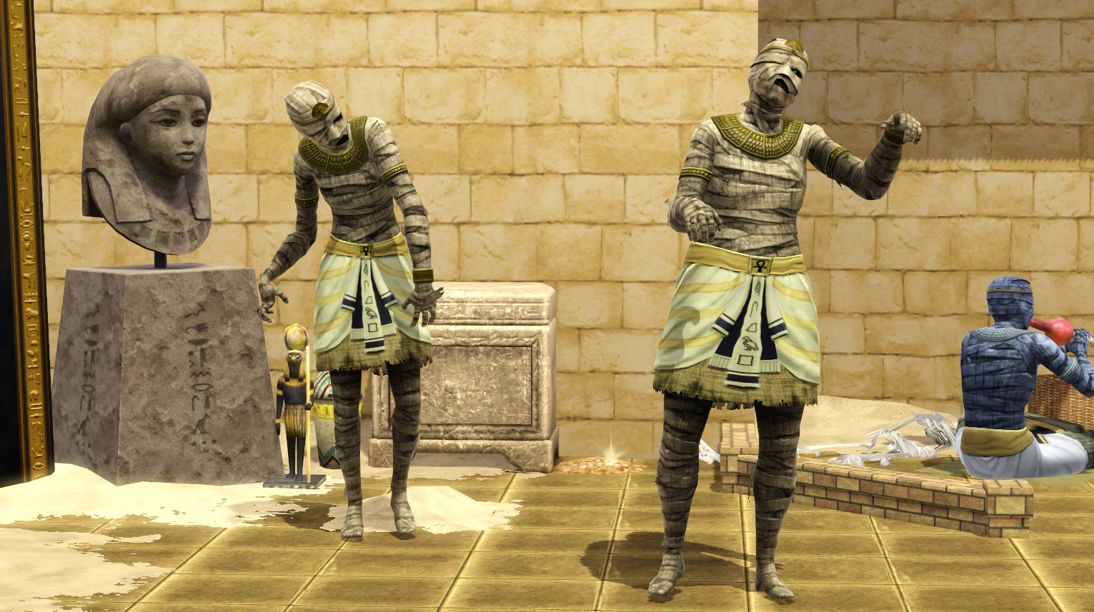 Mod The Sims - Mummies Walk Like Zombies