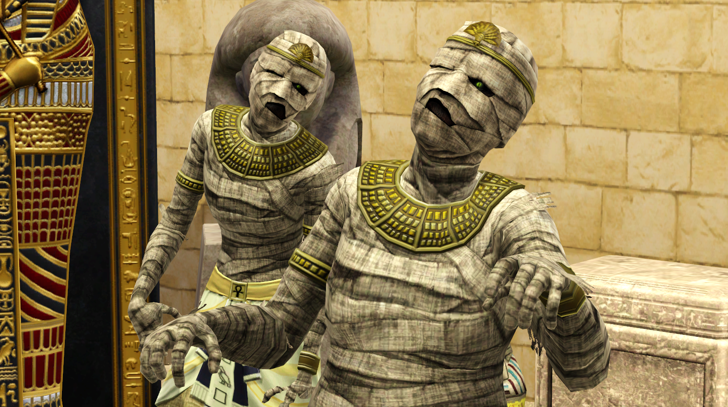 Mod The Sims - Mummies Walk Like Zombies