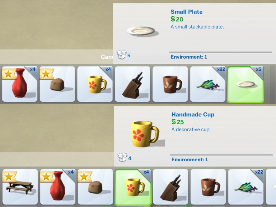 Mod The Sims - Craftable Pottery 2.0