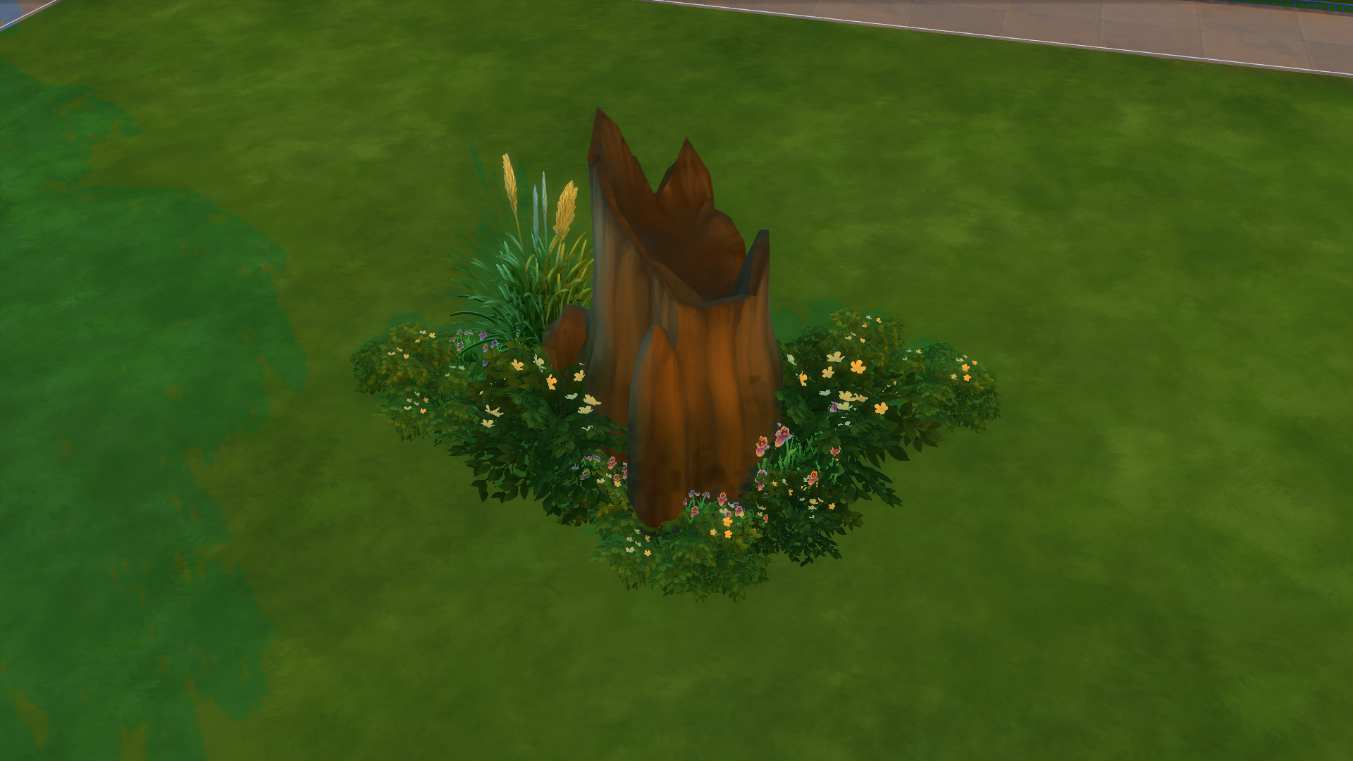 Mod The Sims - Liberated Single Tree Stump