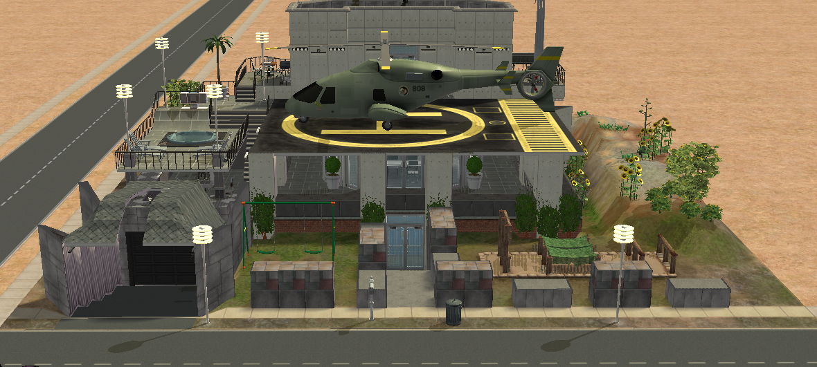 Mod The Sims - Military Barracks Residence NO-CC