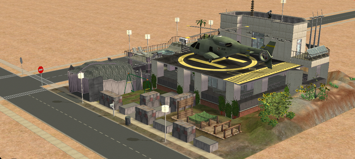 Mod The Sims - Military Barracks Residence NO-CC