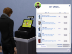 Mod The Sims - Self Check-Out Mod - Easier Shopping (Base Game Compatible)