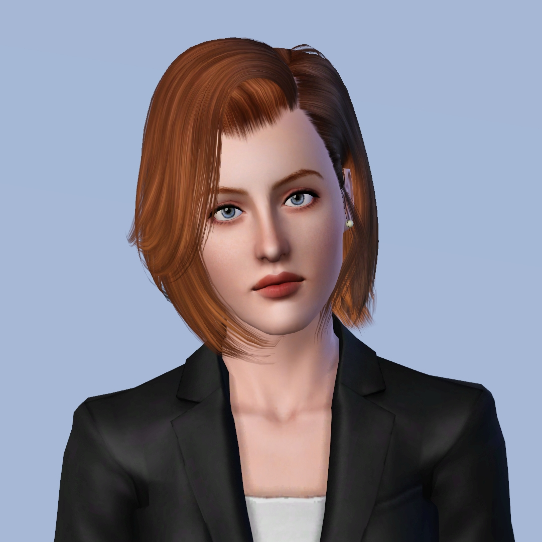Mod The Sims - Fox Mulder and Dana Scully from The X-Files