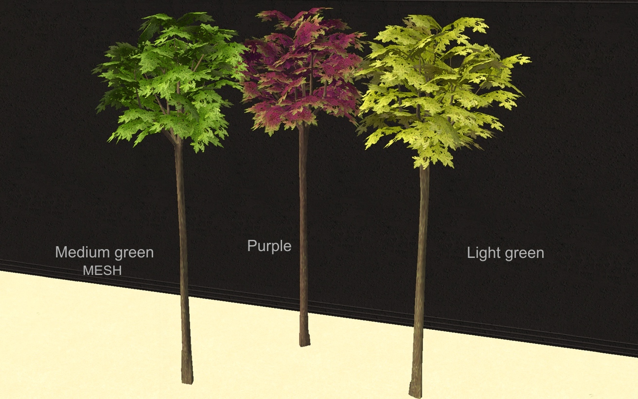 Mod The Sims - Neat Small Trees - Updated