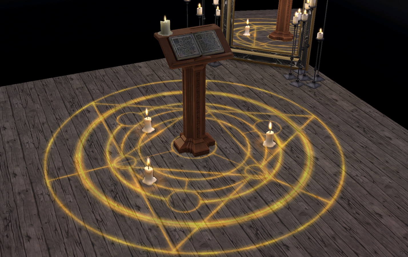 Mod The Sims - Magic Sigil & Candle