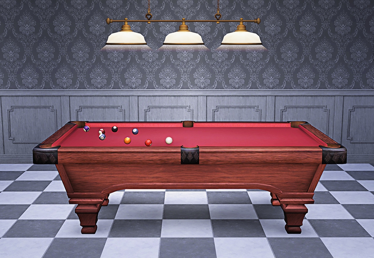 Mod The Sims - Victorian Pool Table